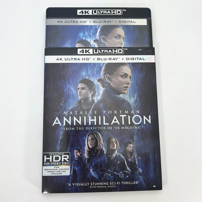 Annihilation (2018) 4K Ultra HD Blu-ray 2-Disc US Release w/RARE ...