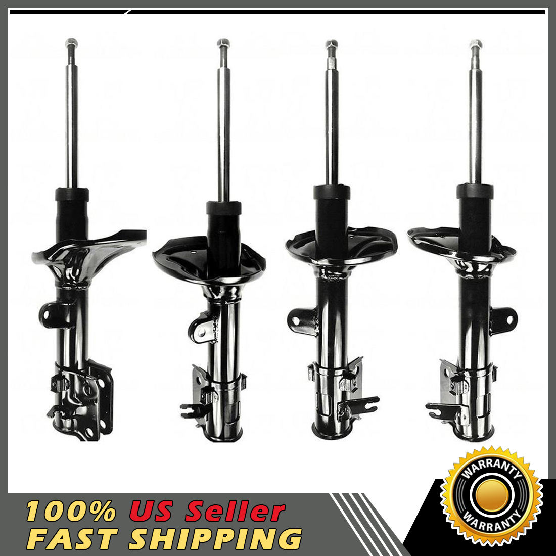 Front & Rear Shocks Struts 4PCS Set FCS For 2005-2009 Hyundai Tucson_LK ...