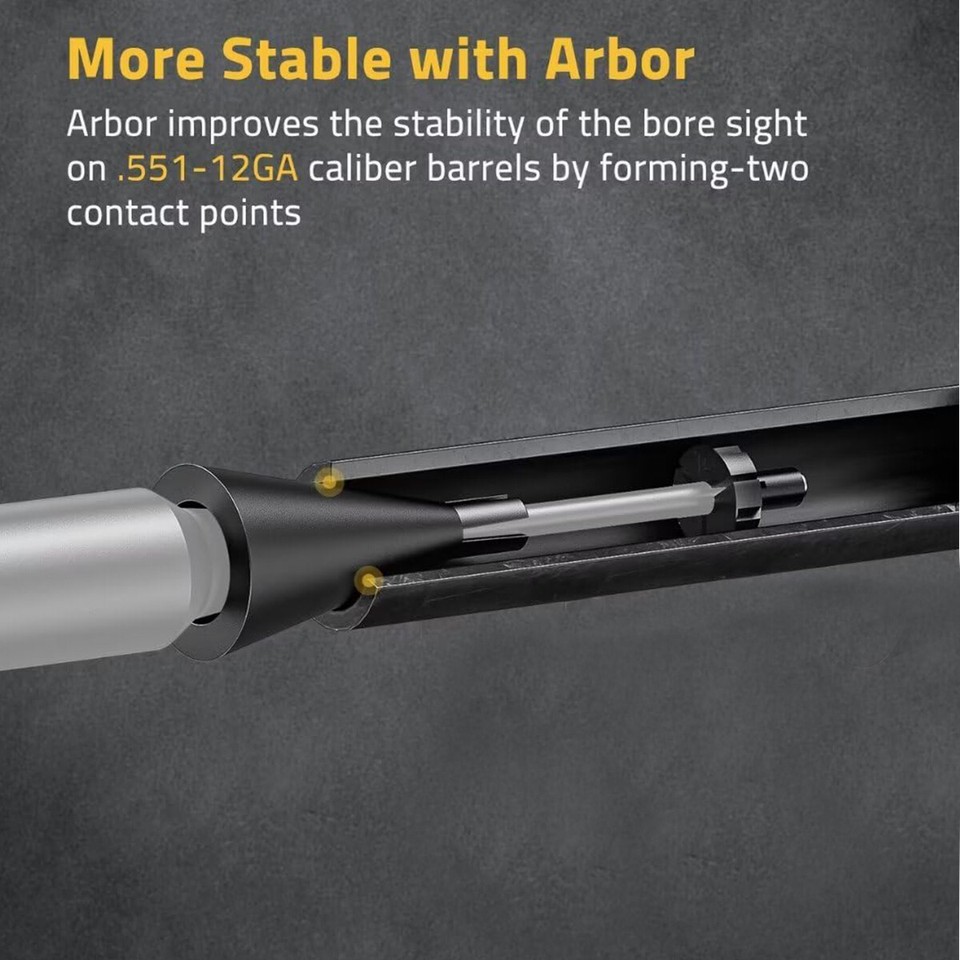 Professional Laser Bore Sight Kit For Multiple Caliber Upgraded Red ...