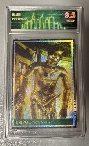 Star Wars C-3PO Golden Rod Error REPRINT Custom Card Graded 9.5 Scc | eBay