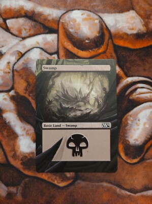 Magic the Gathering Swamp #14 Hand Painted Unique Custom MTG Alter | eBay