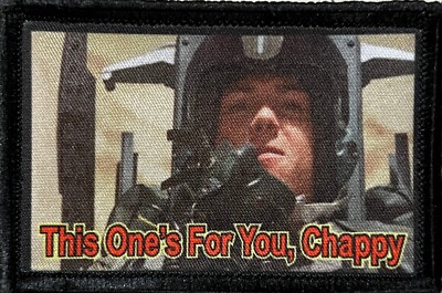 This One's for You, Chappy Top Gun Morale Patch Tactical Military | eBay