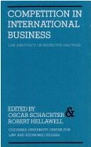 Competition in International Business Law and Policy on Restrictive ...