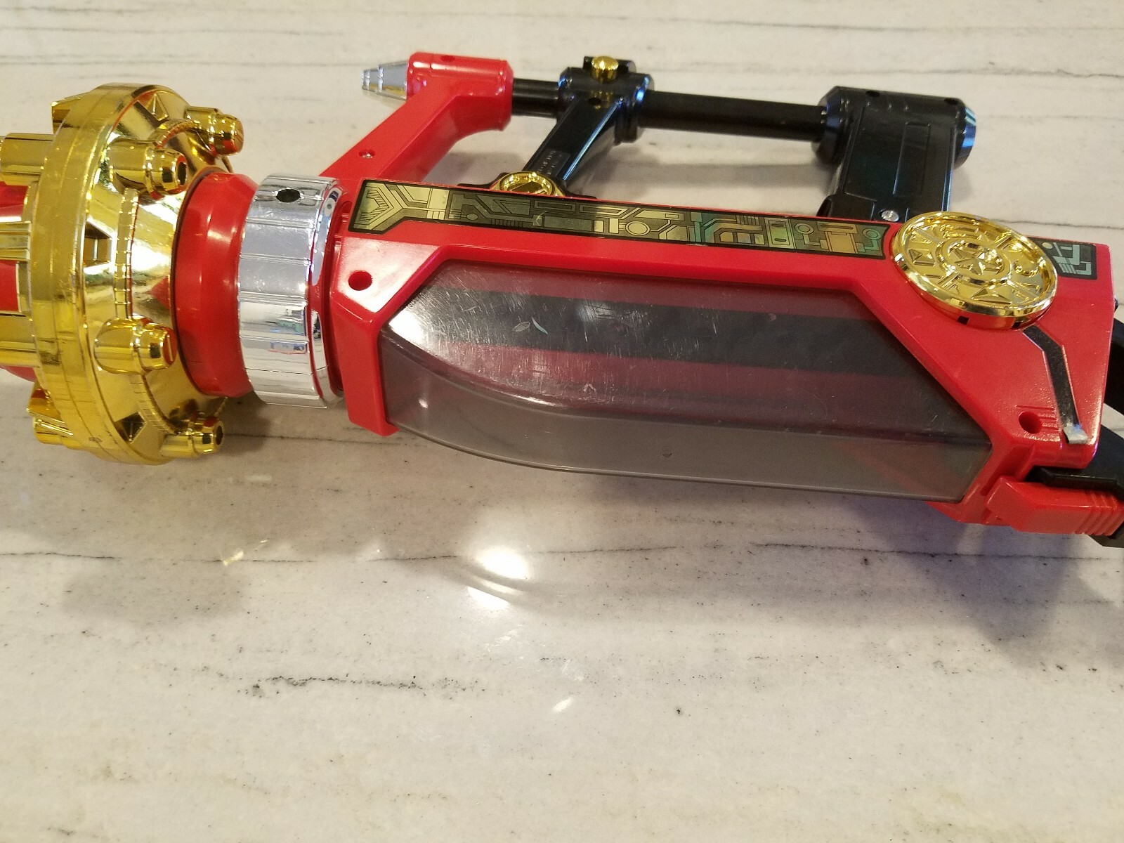 Bandai Red Power Rangers Zeo Cannon Blaster Gun 1996 | eBay