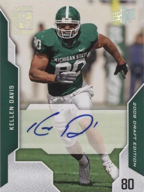 2008 Upper Deck Draft Edition - Kellen Davis #31 Exclusives Autographs (AU, RC) for sale online ...