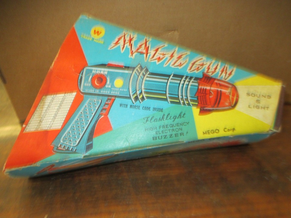 Vintage Magic Gun MEGO Corp Flashlight and Buzzer | eBay