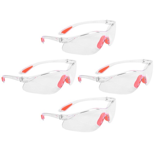 4Pcs Eyewear Safety Glasses Protection for Work and Laboratory Use | eBay