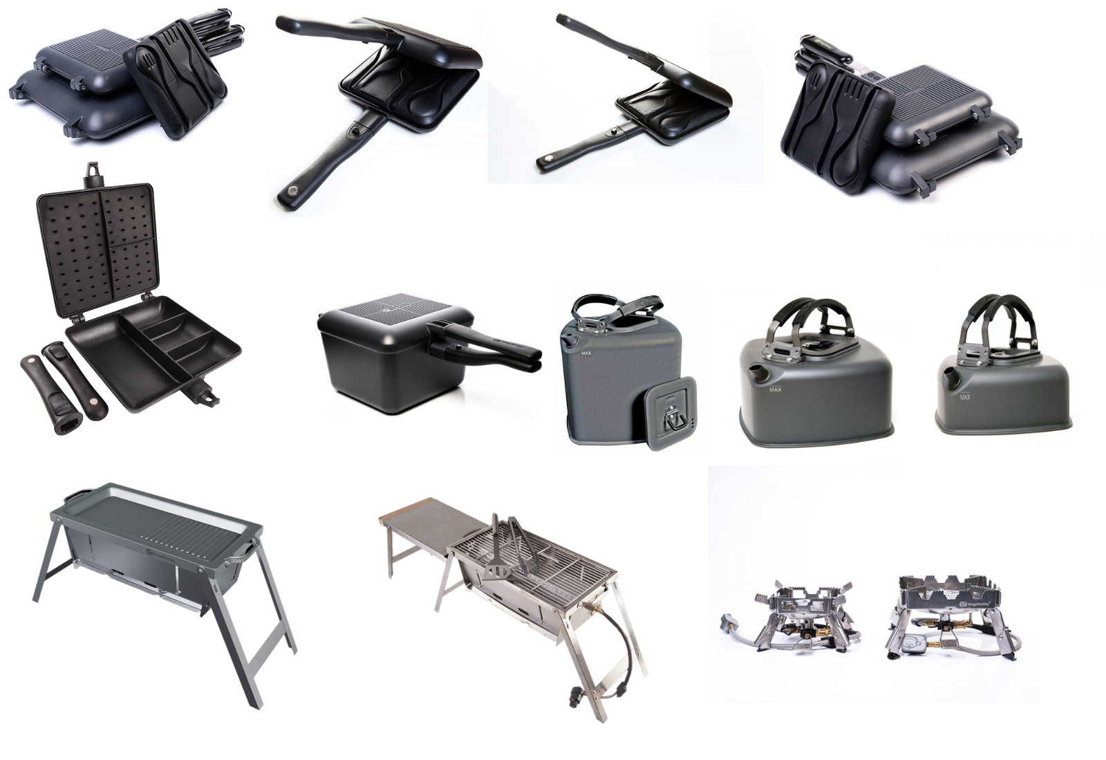 Ridgemonkey Cooking Accessories Full Cooking Range Carp Fishing Camping ...