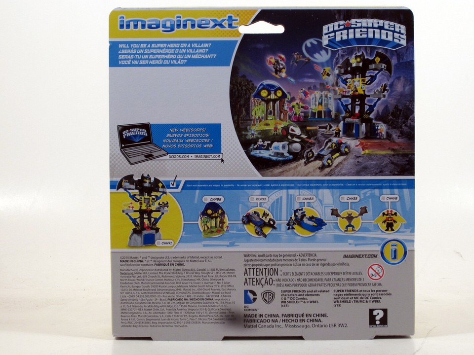 Fisher Price Imaginext DC Super Friends Batman Heroes Villains Bane ...