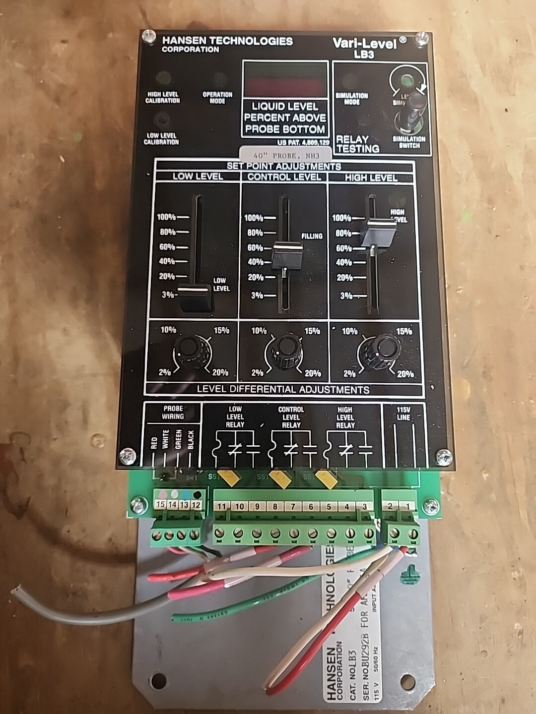 Hansen Technologies Corp. Vari Level Amonia LB3 | eBay