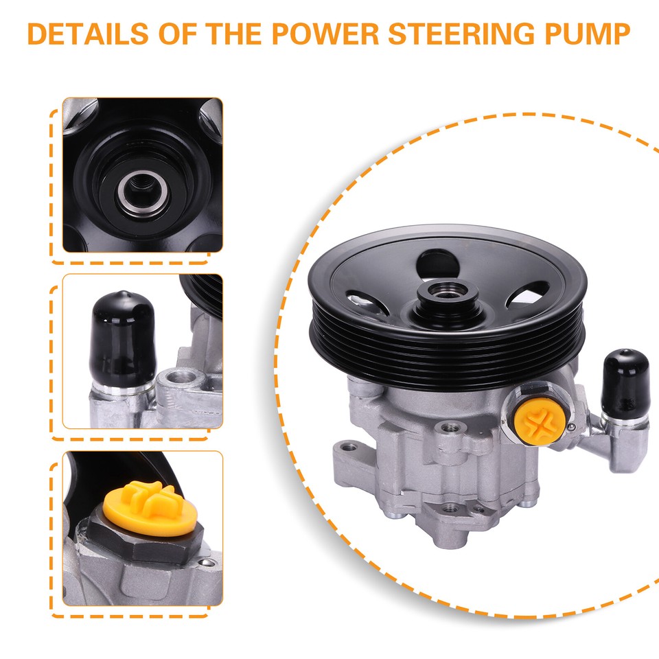 For Mercedes-Benz 06-12 GL450 GL550 ML350 ML550 Power Steering Pump ...