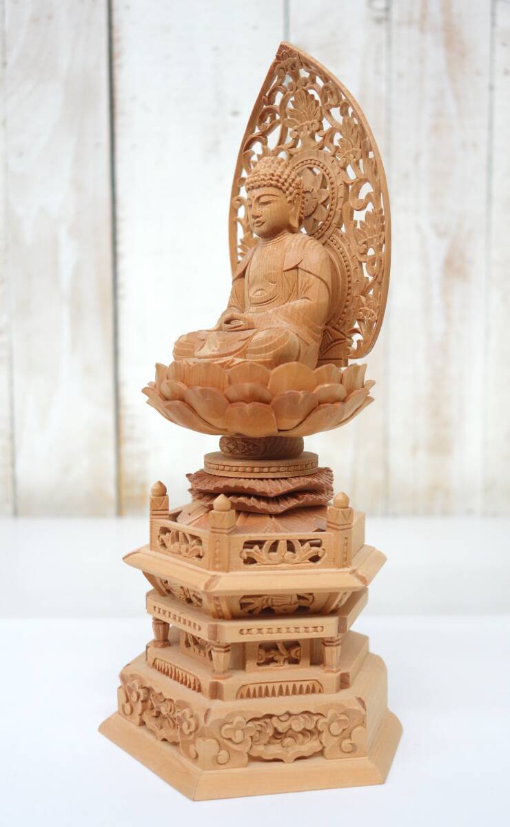 Buddhism, Principal Image, Large Seated Shaka Nyorai Statue, Buddha ...