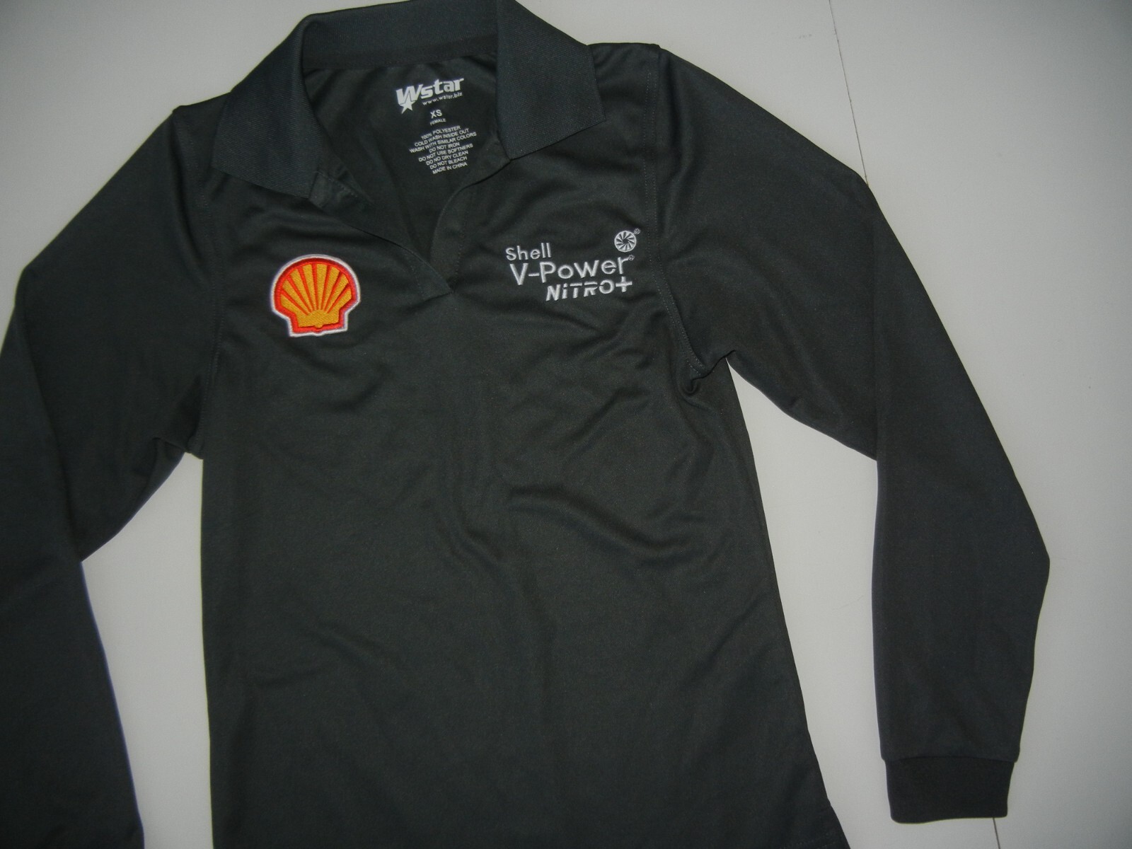 SHELL V-POWER NITRO Long Sleeve GAS STATION EMPLOYEE … - Gem
