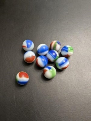 Nice Mixed Group Of Solid Multi-Color of Vintage Marbles | eBay