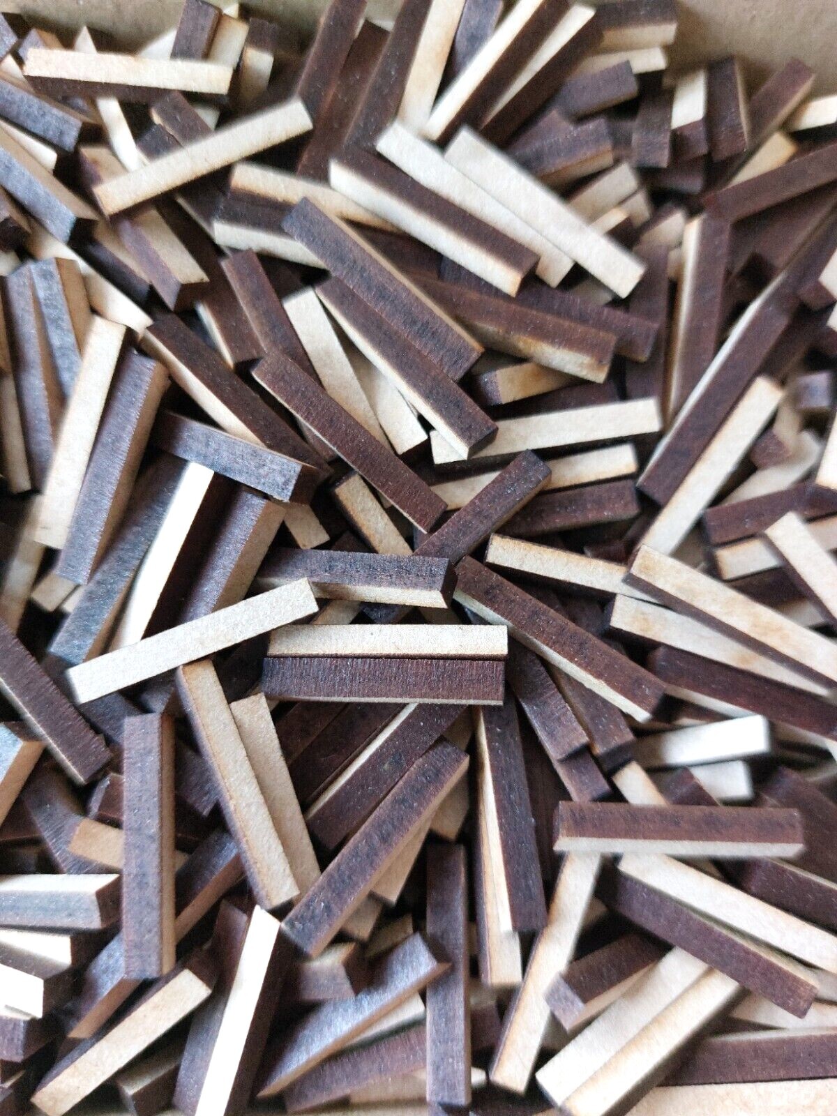 Matchsticks Wooden Offcut Model Making Craft Sticks Splints 2cm x 3mm x ...