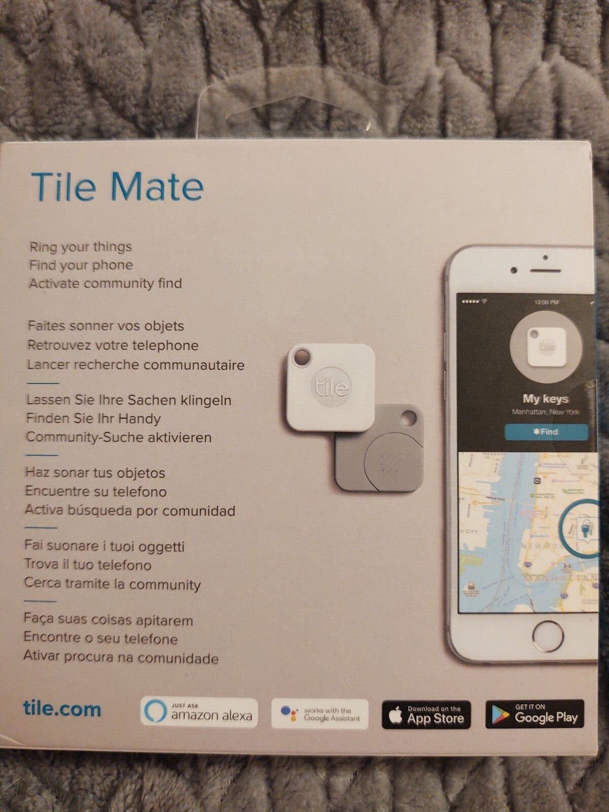 Tile Mate T3001 Bluetooth Smart Tracker for sale online | eBay