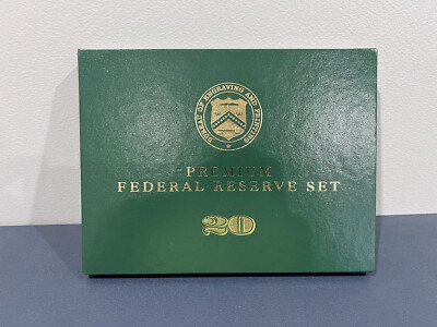 1996 $20 Premium Federal Reserve Set 12 Notes BEP Matching Low 3 Digit ...