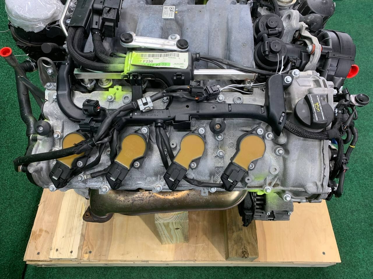 🛑 2007-2012 Mercedes R230 SL550 Engine Motor Assembly 5.5L V8 M273 RWD ...