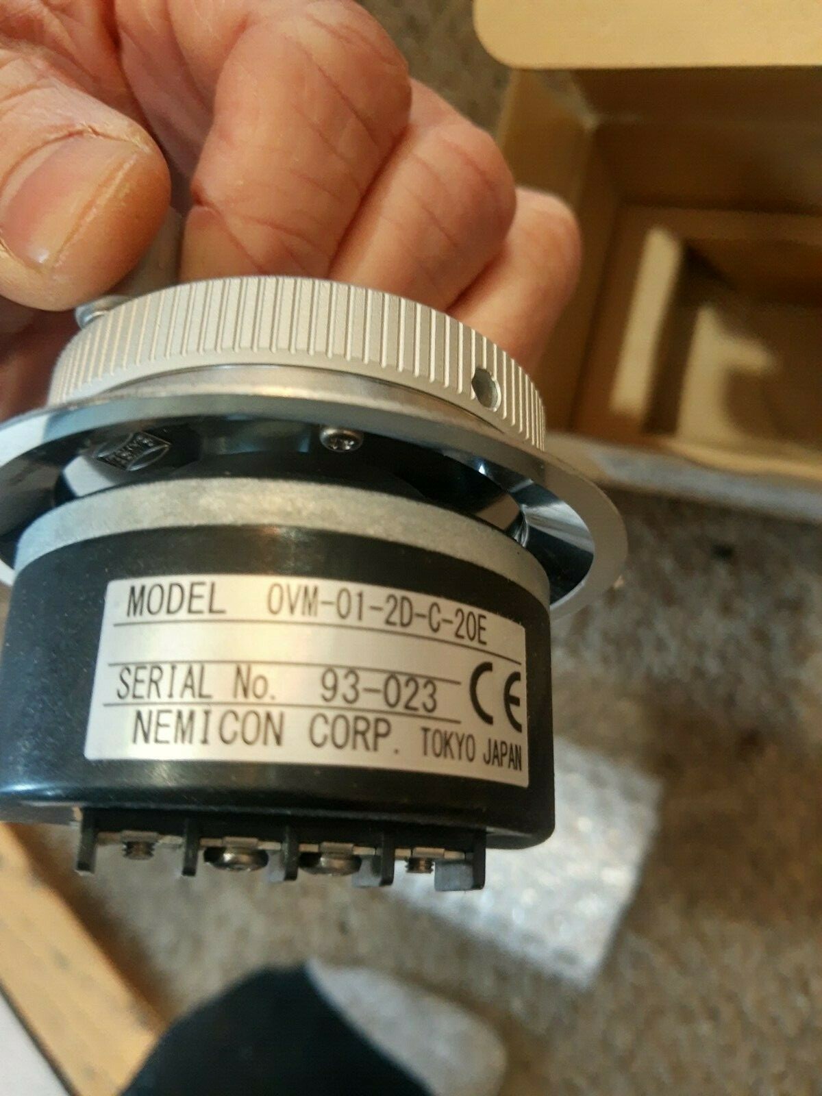 NEW Okamoto Grinder Grind-X Nemicon Manual Encoder Dial # (OVM) 0VM-01-2D-C-20E | eBay