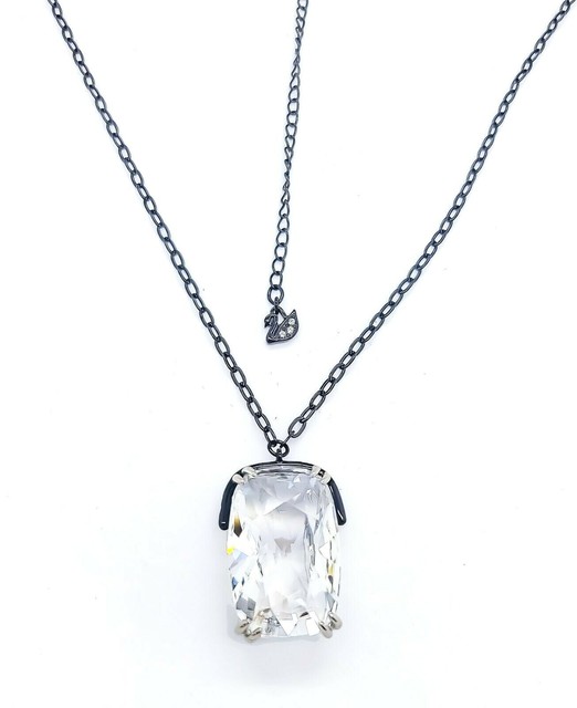 Swarovski Harmonia Pendant Oversized Crystal White Mixed Metal Finish ...
