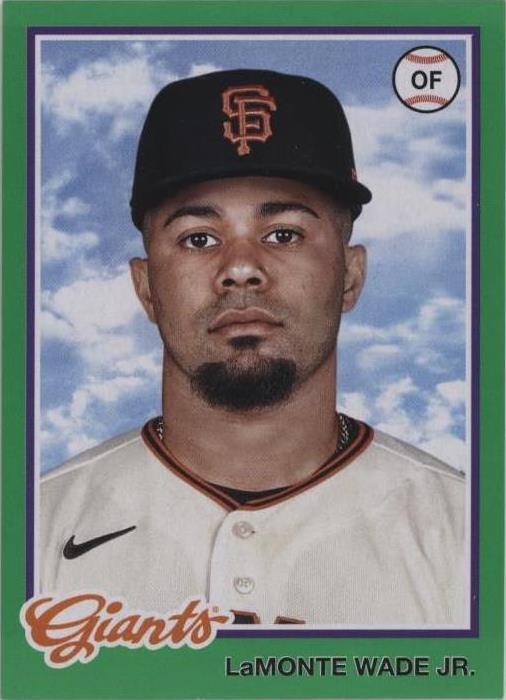 2022 Topps Archives - 1978 Topps Design LaMonte Wade #148 Green /125 ...