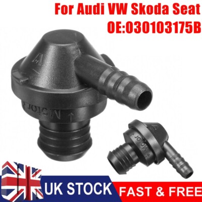 BREATHER HOSE ONE WAY VALVE FOR AUDI A1 A3 VW GOLF SEAT SKODA ...