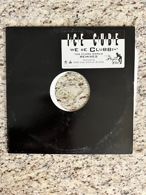 Ice Cube - We Be Clubbin' 12" Single OG Vinyl LP, A&M Records, UC, 1998 ...