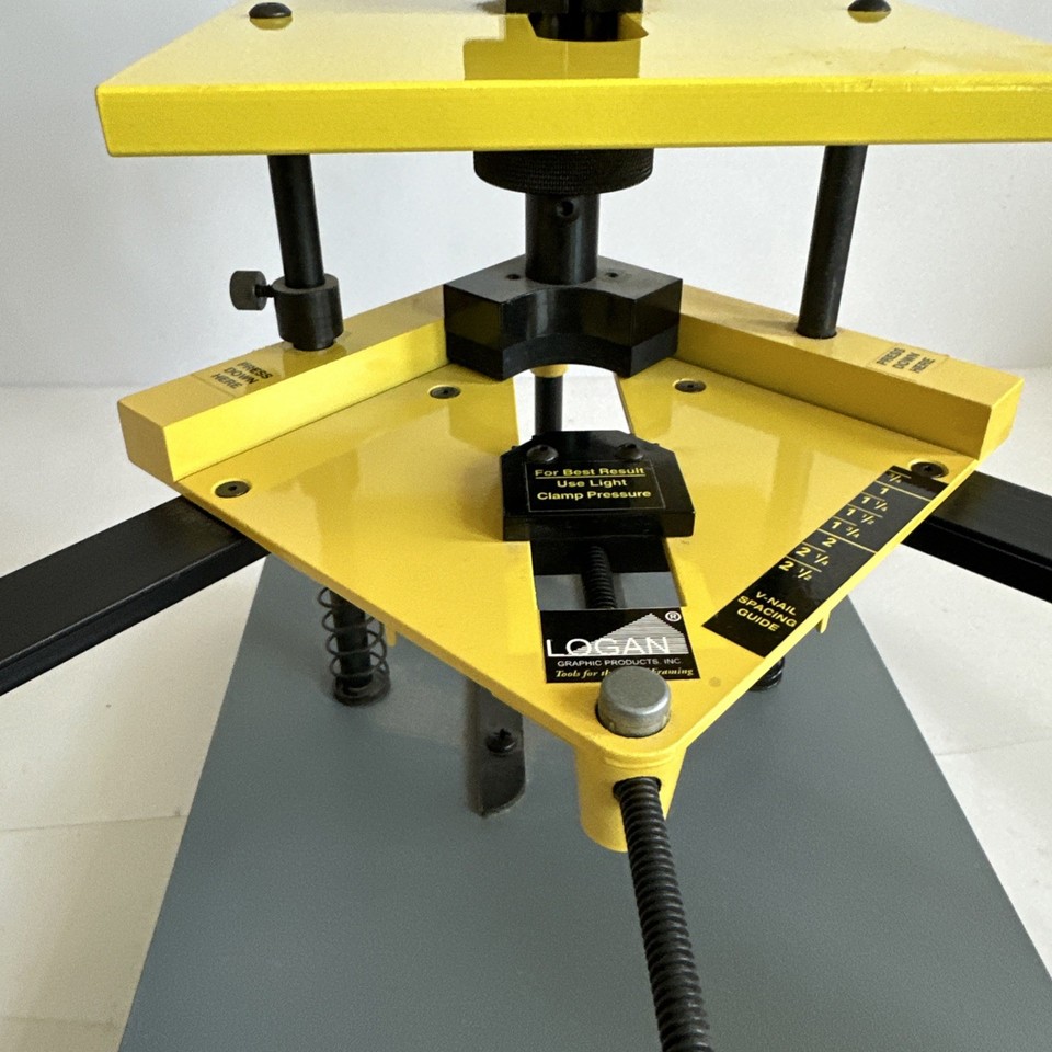 Logan Pro Joiner F300-2 V Nail Picture Framing Framer Tool Frame Maker ...