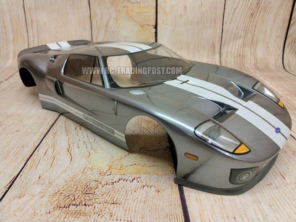 FORD GT Custom Painted RC Car Body 1/10 OnRoad HPI/4Tec2.0/V100/RDS ...