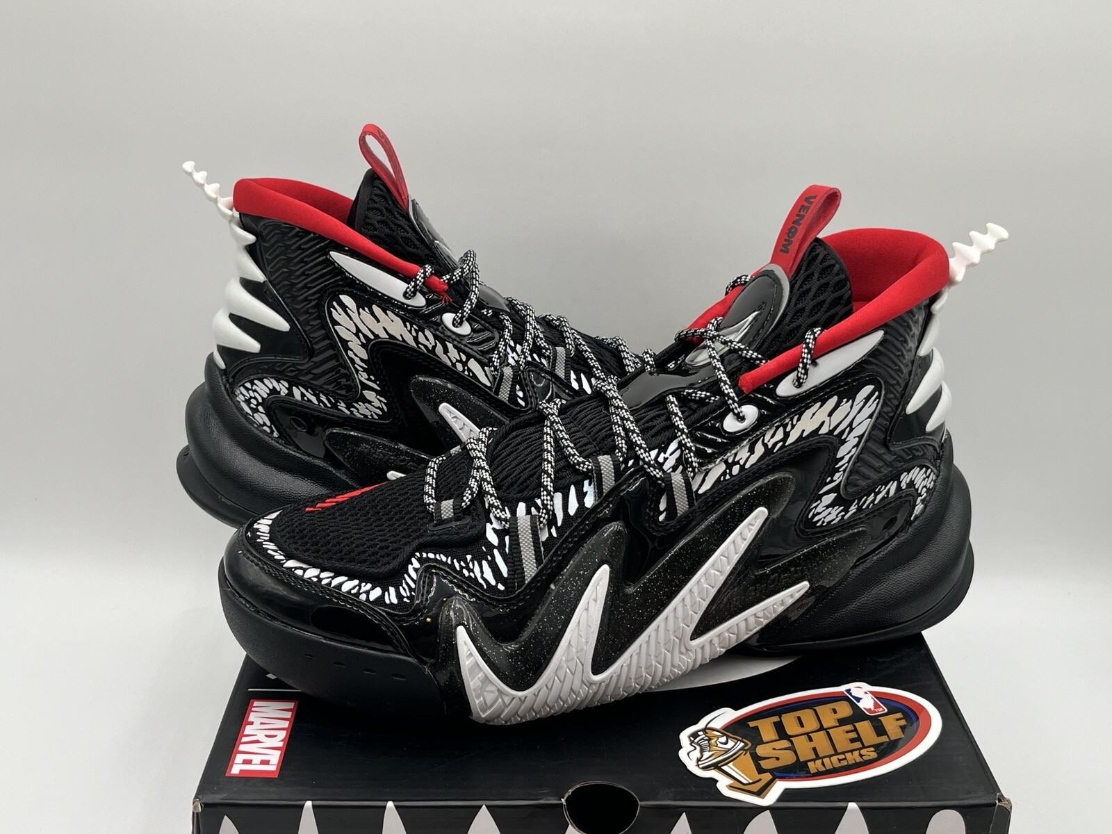 New Anta Crazy Tide Marvel Venom Shock The Game High 2020 Size 9.5 ...