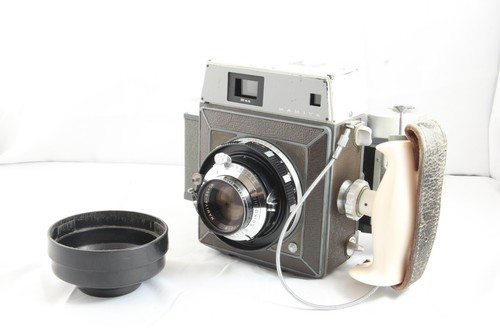 Exc Mamiya Press 23 6x9 Medium Format Camera w/90mm F3.5 and Film Back ...