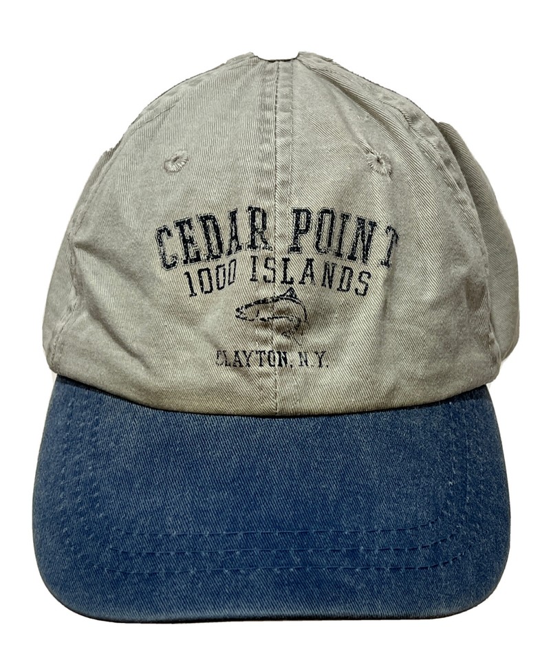 Salmon Steel Head Cedar Point 1000 Islands Clayton NY Faded Baseball ...