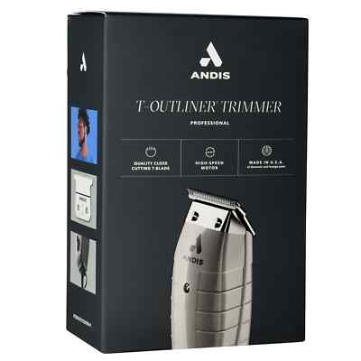 Andis 04780 Professional T-Outliner Corded Hair & Beard Trimmer Barber ...