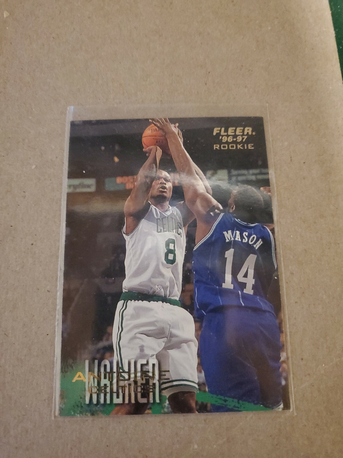 1996 1997 Fleer Antoine Walker Rookie Card 187 | eBay