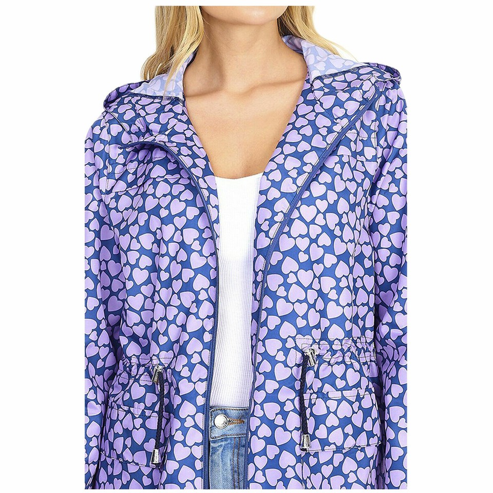 LADIES RAIN MAC WOMENS SHOWER RAINCOAT GIRLS FISHTAIL FESTIVAL KAGOOL ...