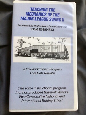 Teaching the Mechanics of the Major League Swing II with Tom Emanski ...