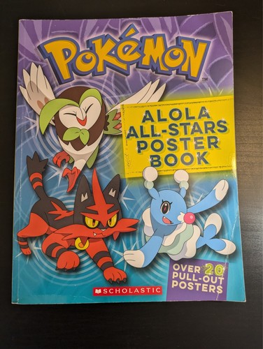 Pokémon Alola All-Stars Poster Book – Decorate with Your Favorite ...