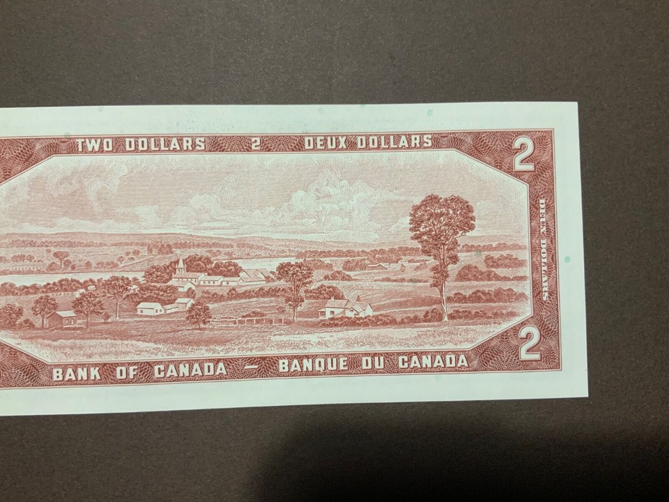 1954 Canada - 2$ Dollar Bill - BANK OF CANADA TWO 2 DOLLAR BANK NOTE ...