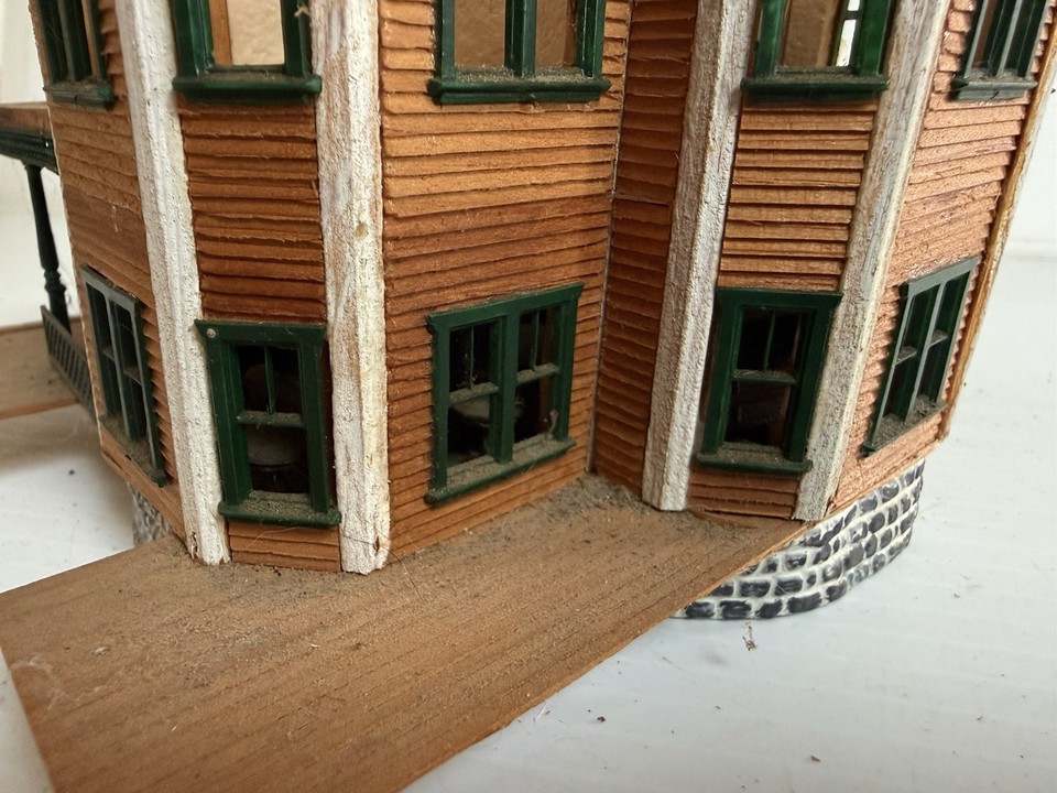 Campbell HO Scale Building Kit GRAN'MAS'S HOUSE No.387 w/ Interior -See ...