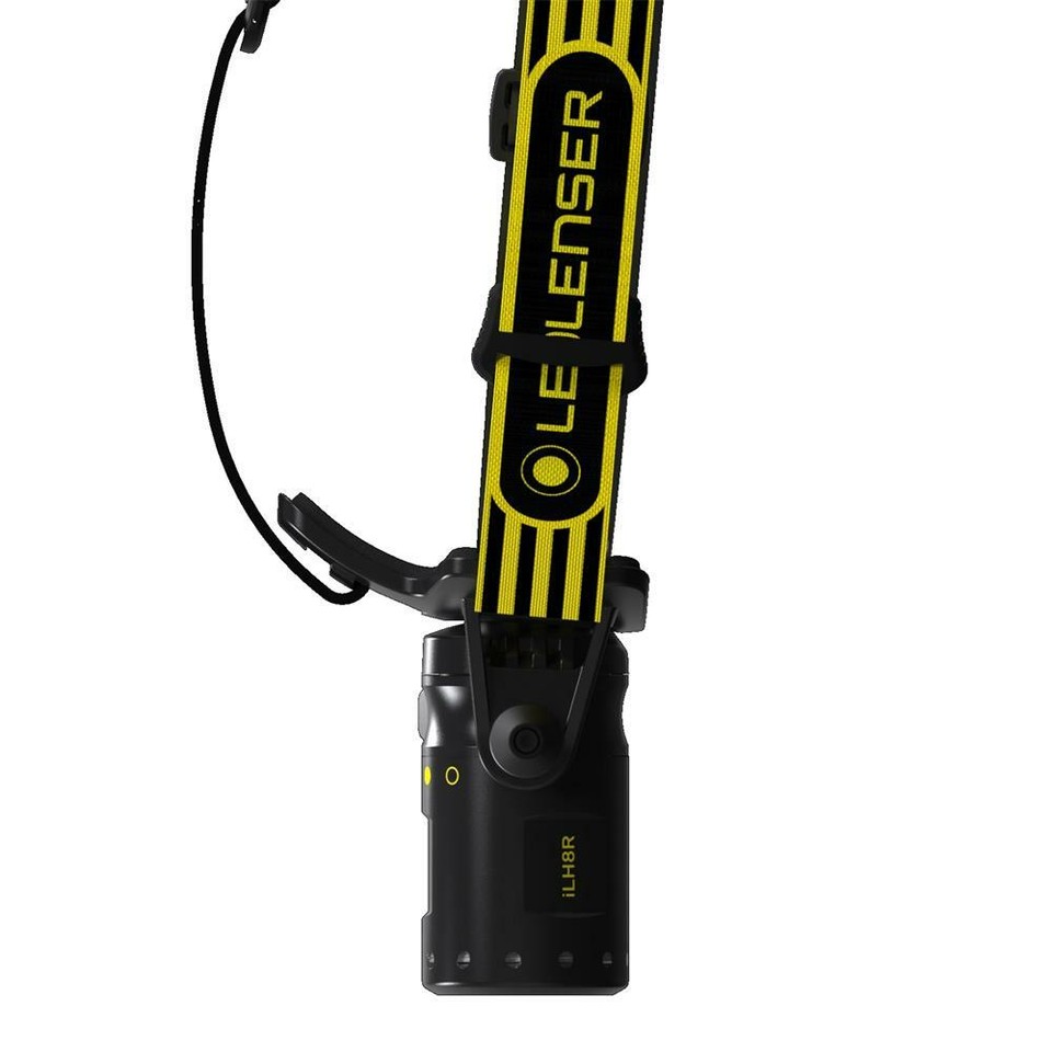 LED Lenser iLH8R ATEX Rechargeable LED Headlamp 300 lm- Batteries ...