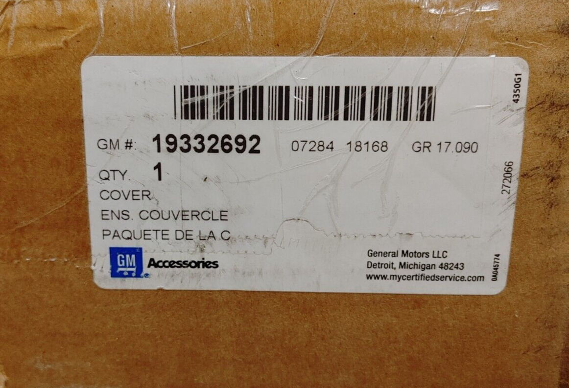 GM Roll-up Tonneau Cover 19332692 ( Cs58 Dslru5) for sale online | eBay