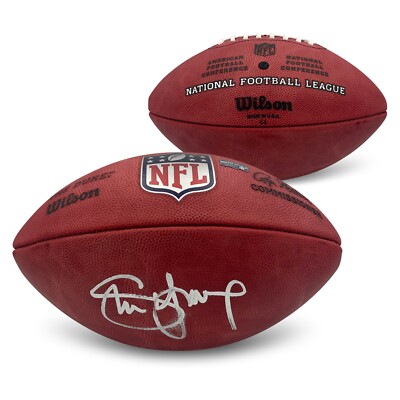 Steve Young Autographed NFL Authentic Duke Game Signed Football Radtke ...