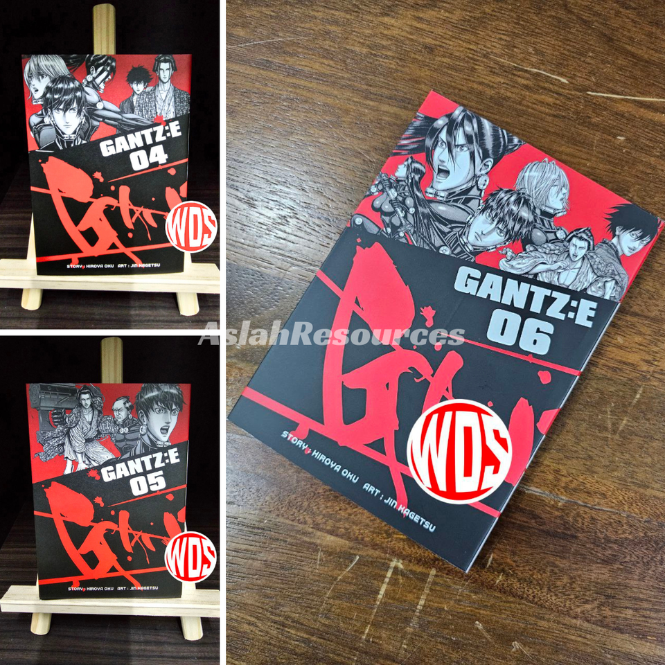 Manga GANTZ:E Volume 1-6 Loose Set English Comic Hiroya Oku Jin Kegetsu ...