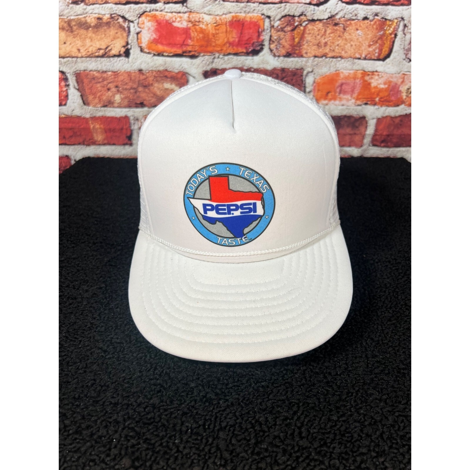 Vintage Pepsi Texas Logo Trucker Hat Mesh Snapback Ca… - Gem