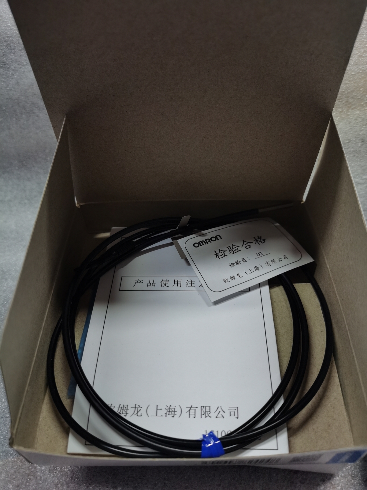 1PC Omron E32-ZC41 E32-ZC41 optical fiber sensor 1M #XR for sale online ...