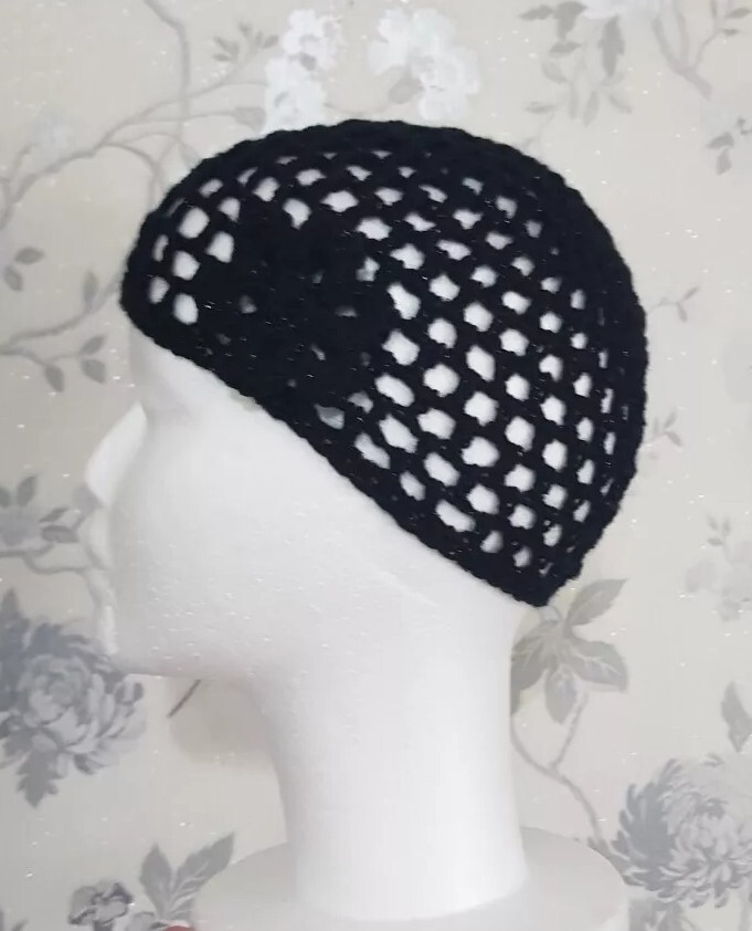 Crochet Mesh Hat Pattern