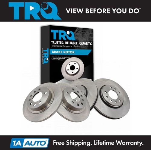 TRQ Brake Rotor Set Fits 2006-2009 Pontiac Solstice 2007-2010 Saturn ...