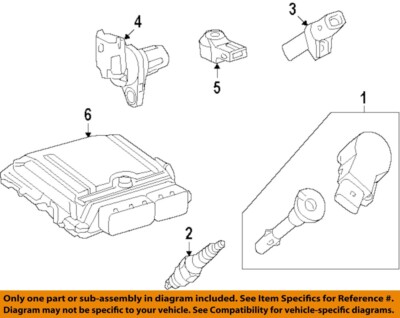 MERCEDES OEM 07-15 C63 AMG Electrical Ignition System-Spark Plug ...