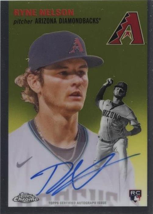 2023 Topps Chrome Platinum Anniversary - Autographs Ryne Nelson #CPA-RN ...