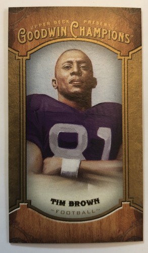 2014 upper deck goodwin champions Tim Brown Mini #94 | eBay